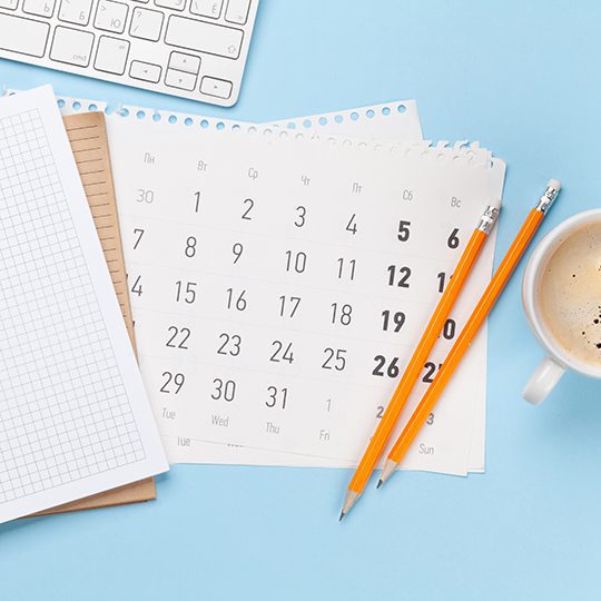 Calendario de novedades - Integratek